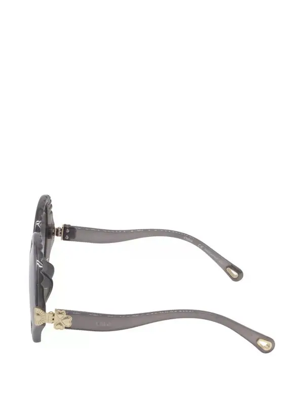Chloé Vera Seashell Round Sunglasses