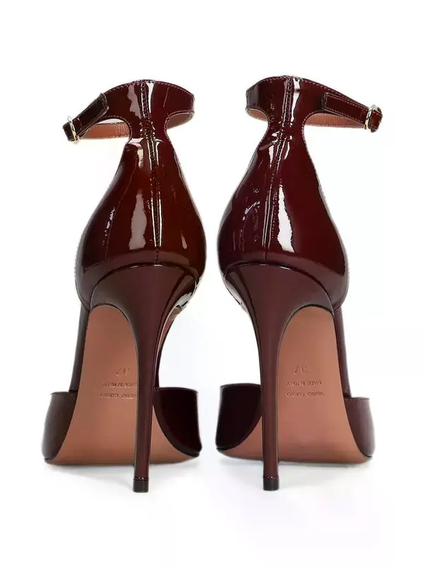 CASTAGNA Caryn Pointed-toe Ankle-strap Pumps