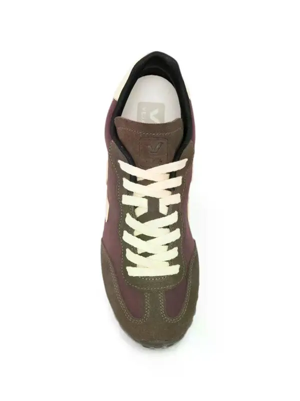VEJA Suede-panelled Logo-patch Sneakers