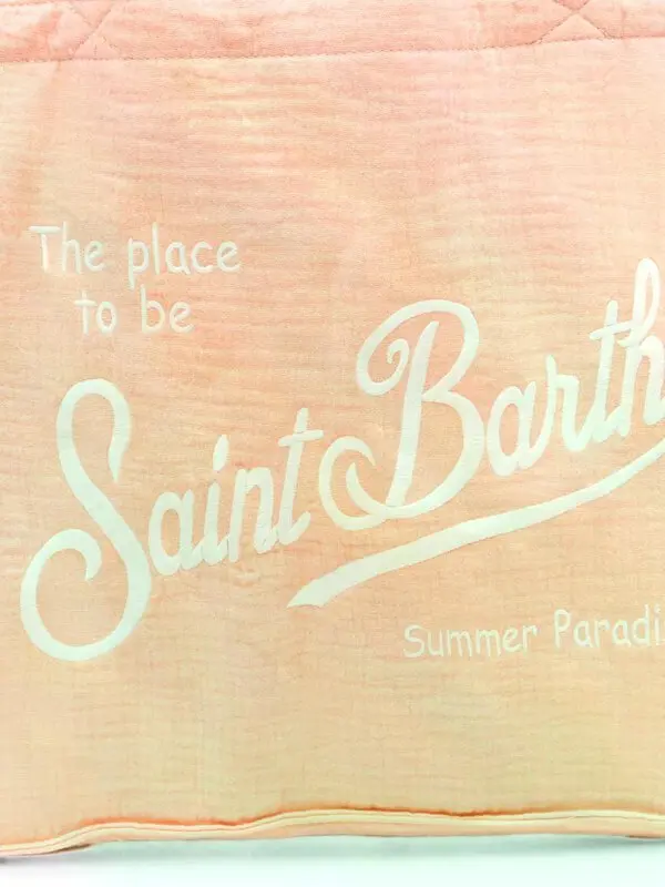 MC2 SAINT BARTH Logo-embroidered Beach Bag