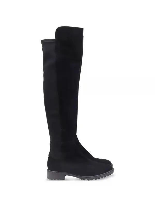 STUART WEITZMAN Knee-high Suede Boots - Black