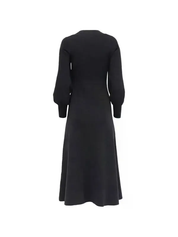 Sandro Sweetheart Neckline Puff Sleeve Dress
