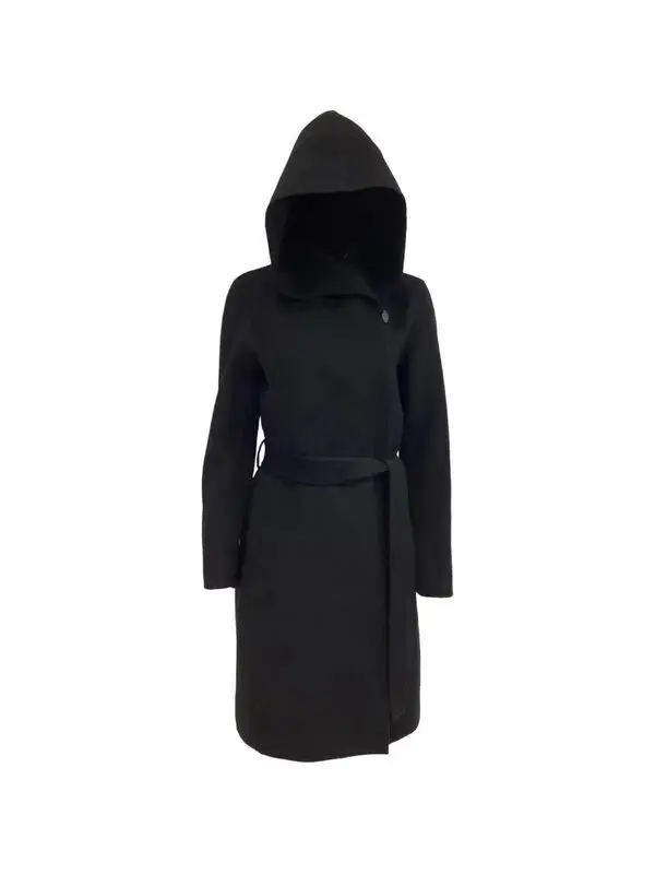 Theory Belted Hooded Coat