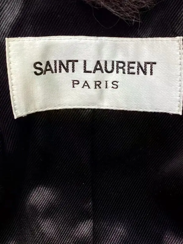 Saint Laurent Leopard-print Oversized Coat
