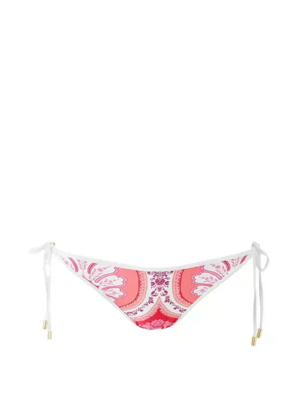 Melissa Odabash Malta Paisley-print Bikini Bottoms - Pink