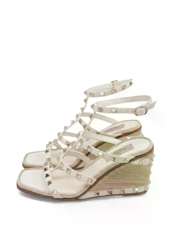 Valentino Garavani Rockstud Wedge Sandals