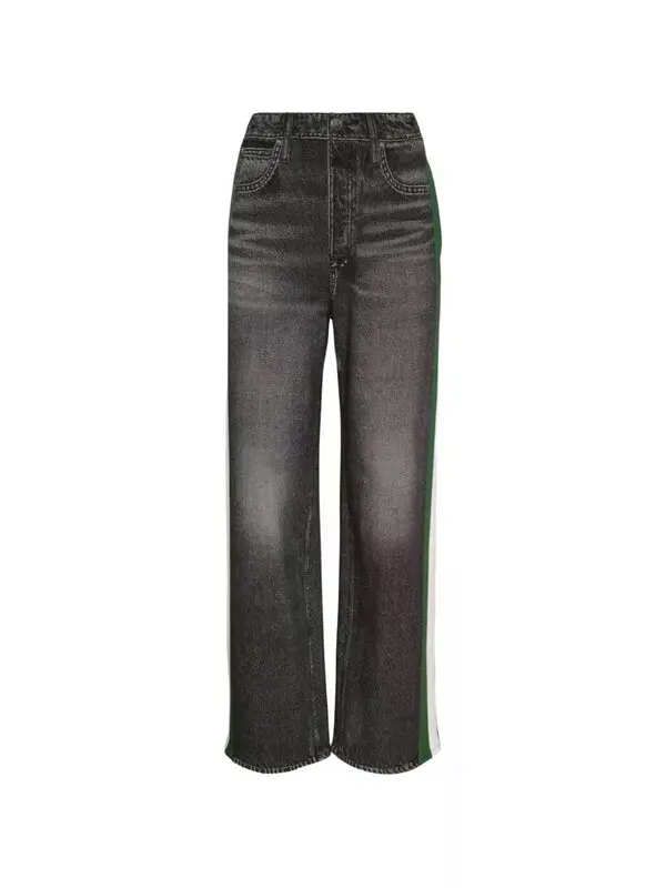 Rag & Bone Side-stripe Wide-leg Jeans