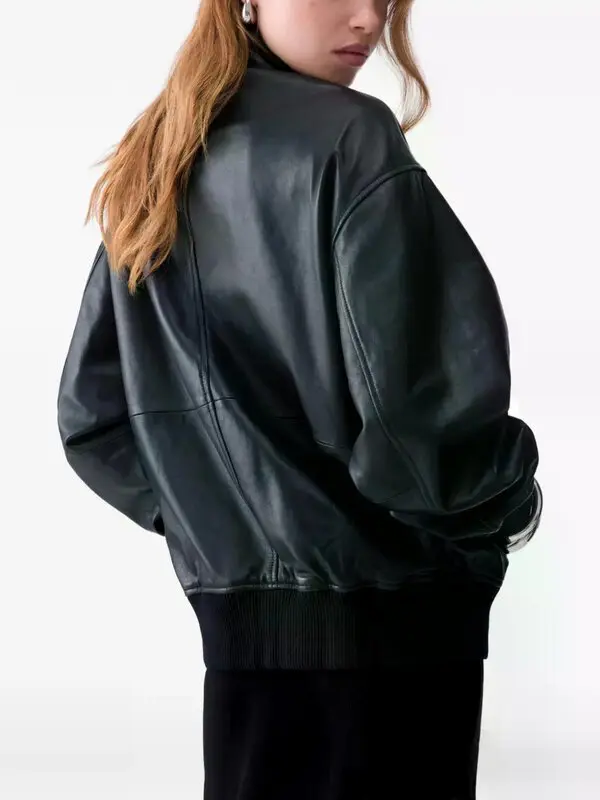 Liu Jo Oversized Leather Jacket