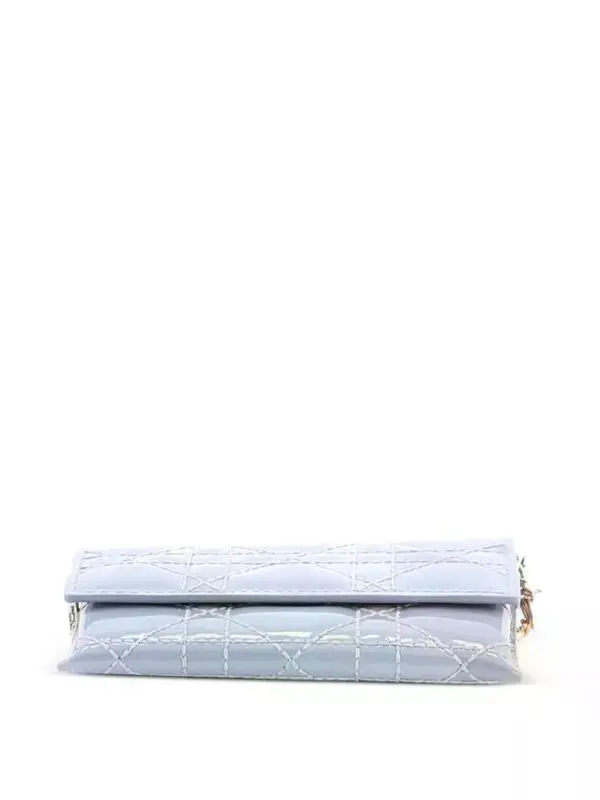 Dior Lady Nano Pouch Belt Bag Cannage Quilt Patent