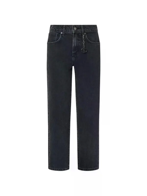 Liu Jo Boyfriend Jeans With Rips - Black
