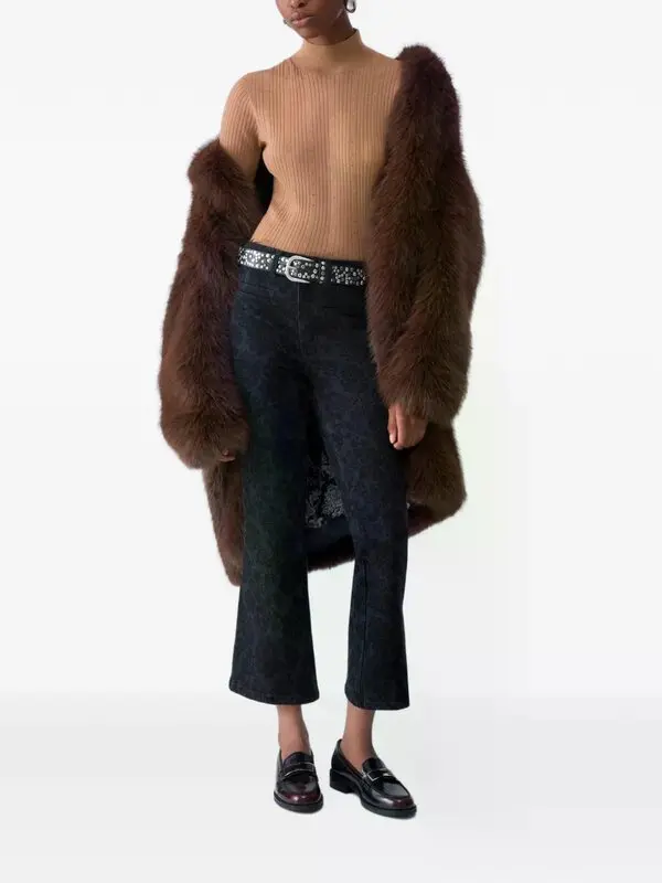 Liu Jo Wool Top With Rhinestones