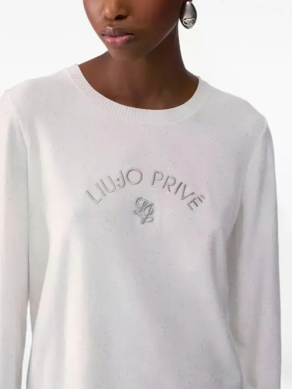 Liu Jo Top With Micro Sequins