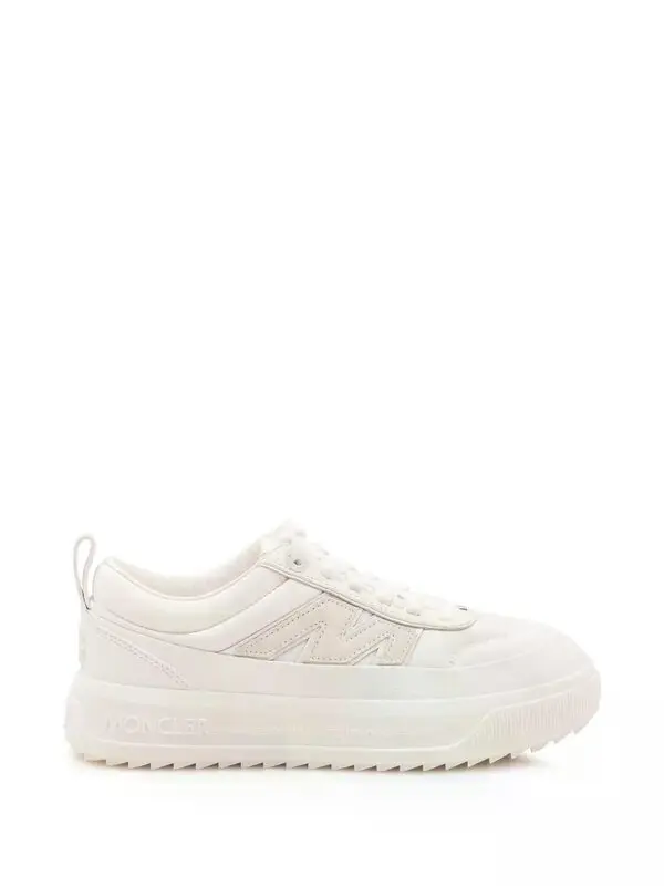 Moncler Altive Quilted Leather Sneakers - White