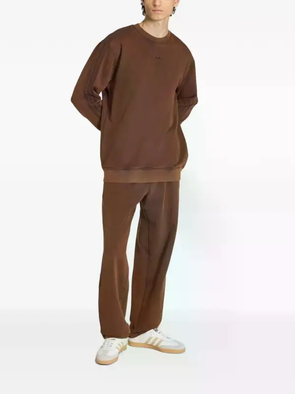Adidas Logo-embroidered Track Pants
