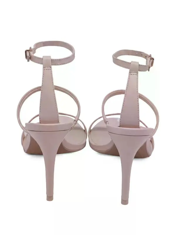 SOPHIA WEBSTER Leather Ankle Strap Stiletto Sandals