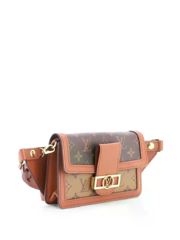 LOUIS VUITTON Dauphine Bumbag Reverse Monogram Canvas Belt Bag