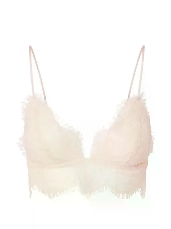 Liu Jo Chantilly-lace Bralette - Neutrals