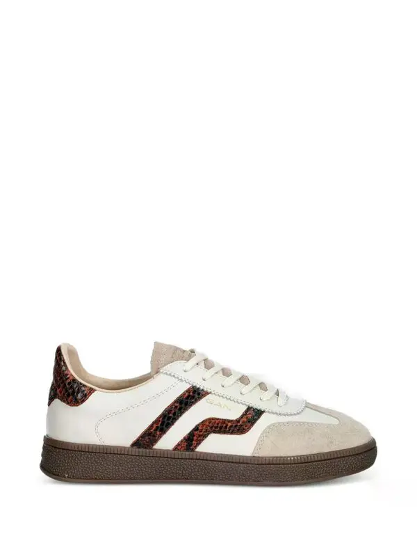 Gant Snakeskin-effect Panelled Sneakers
