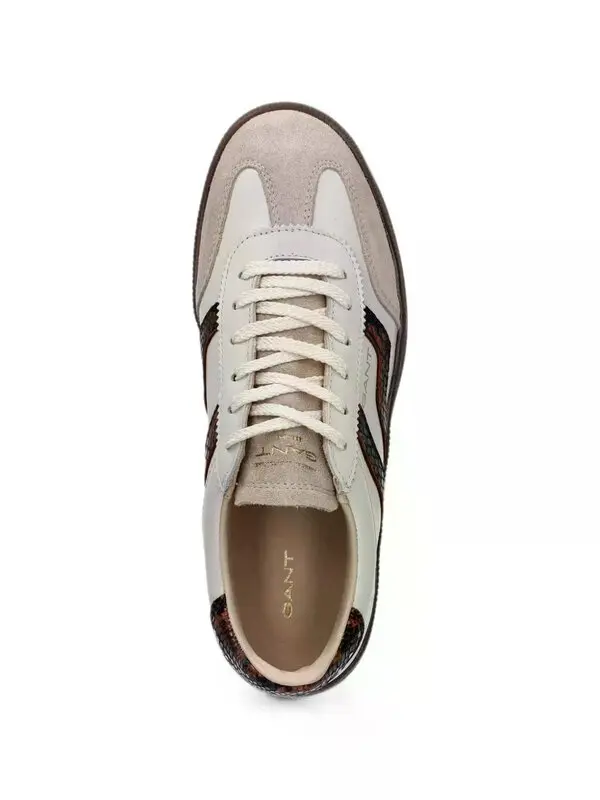 Gant Snakeskin-effect Panelled Sneakers
