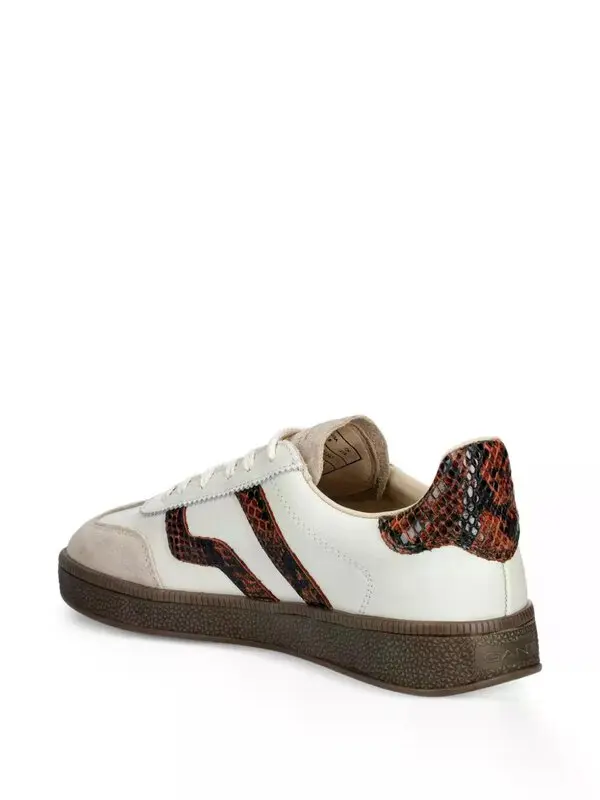 Gant Snakeskin-effect Panelled Sneakers