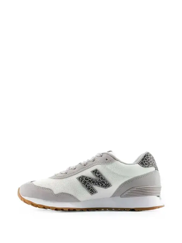 NEW BALANCE Suede Panelled Low-top Sneakers - White