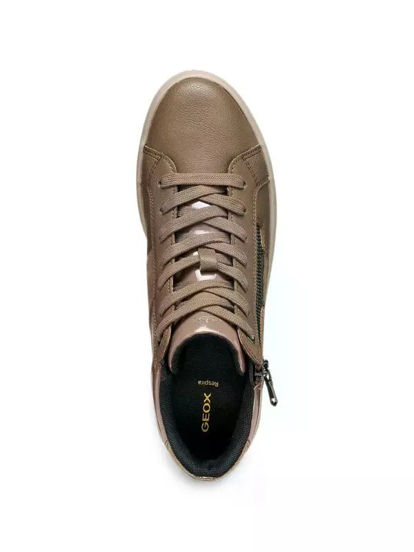 Geox Blomiee Panelled High-top Sneakers