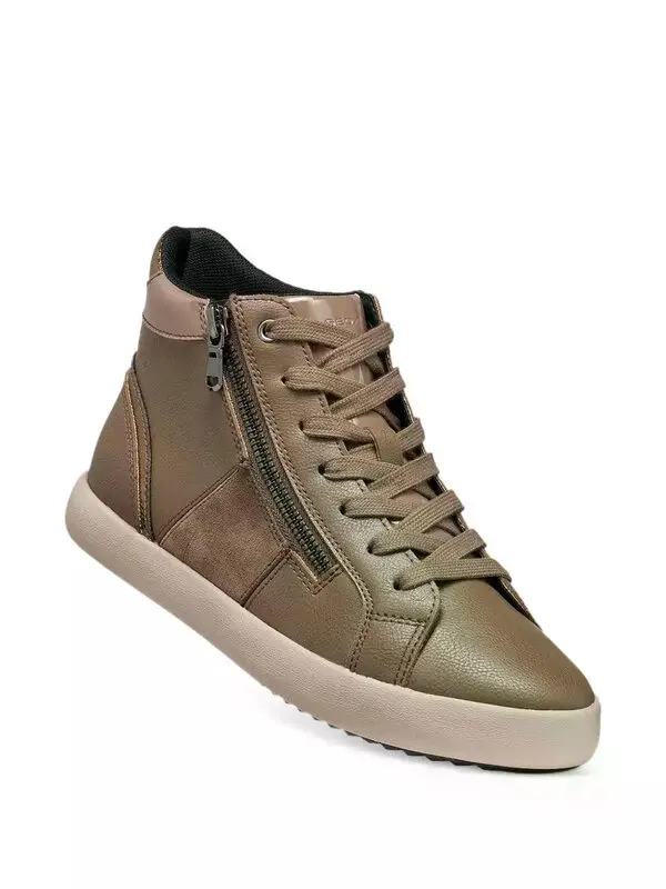 Geox Blomiee Panelled High-top Sneakers