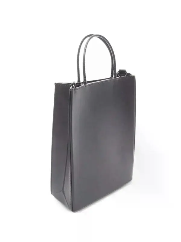 Fendi Small Debossed-logo Tote Bag - Black