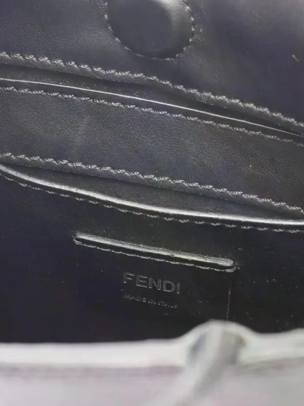 Fendi Small Debossed-logo Tote Bag