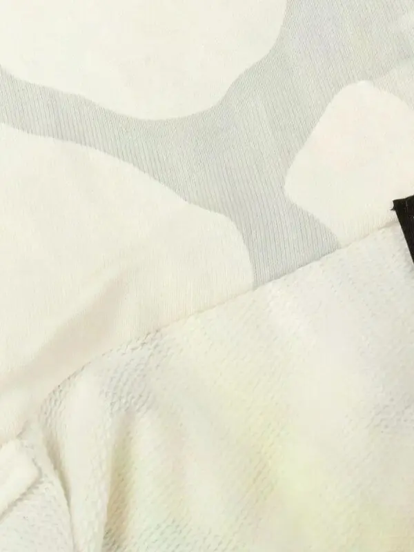 Dolce & Gabbana White Camouflage Half-zip Hoodie