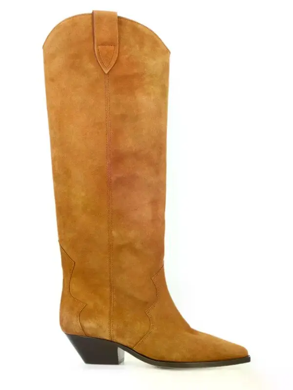 Isabel Marant Étoile Suede Pointed-toe Boots