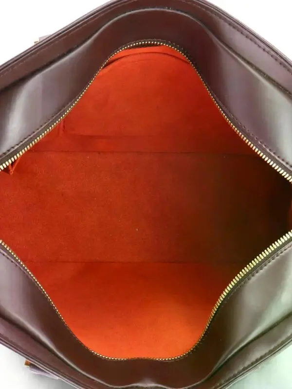 LOUIS VUITTON Sarria Handbag Damier Horizontal Satchel - Brown