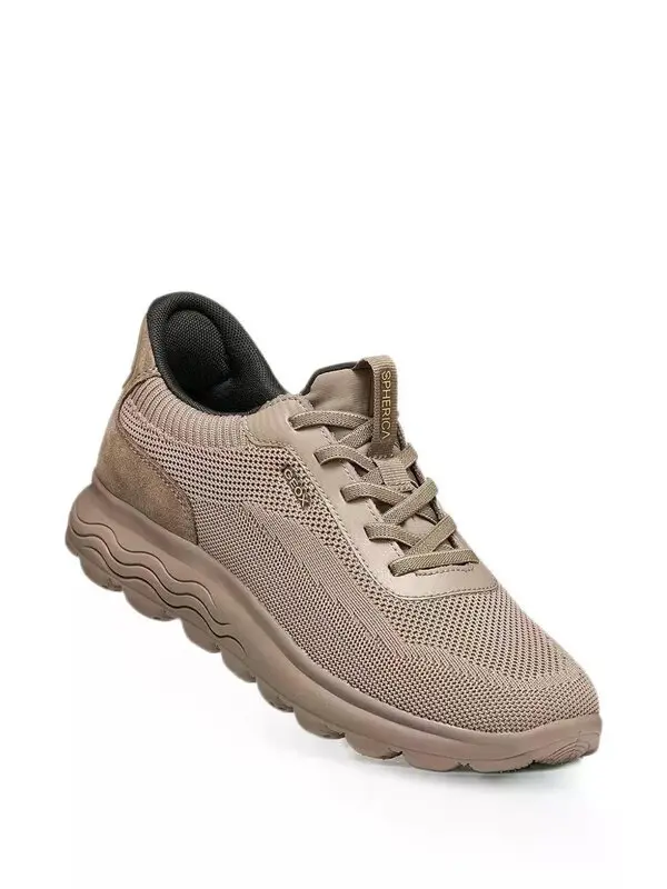 Geox Spherica Panelled Knit Sneakers