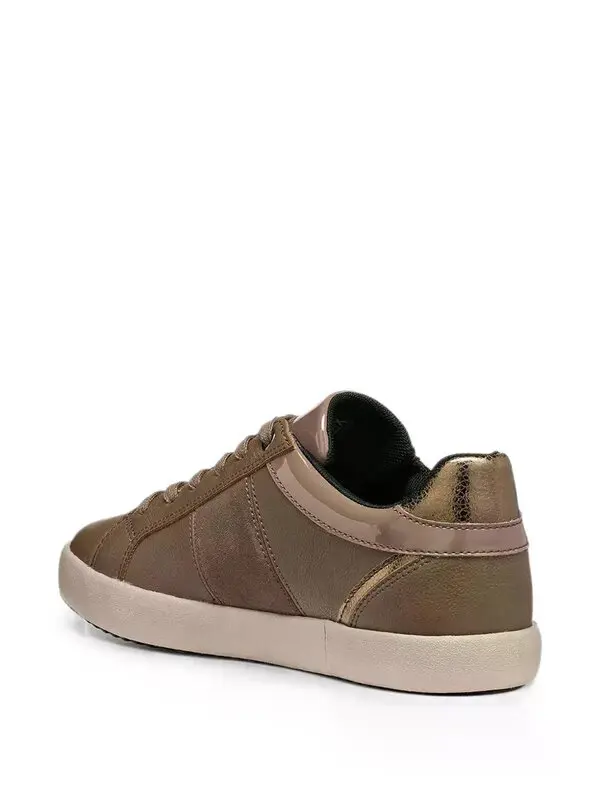 Geox Side-zip Panelled Sneakers