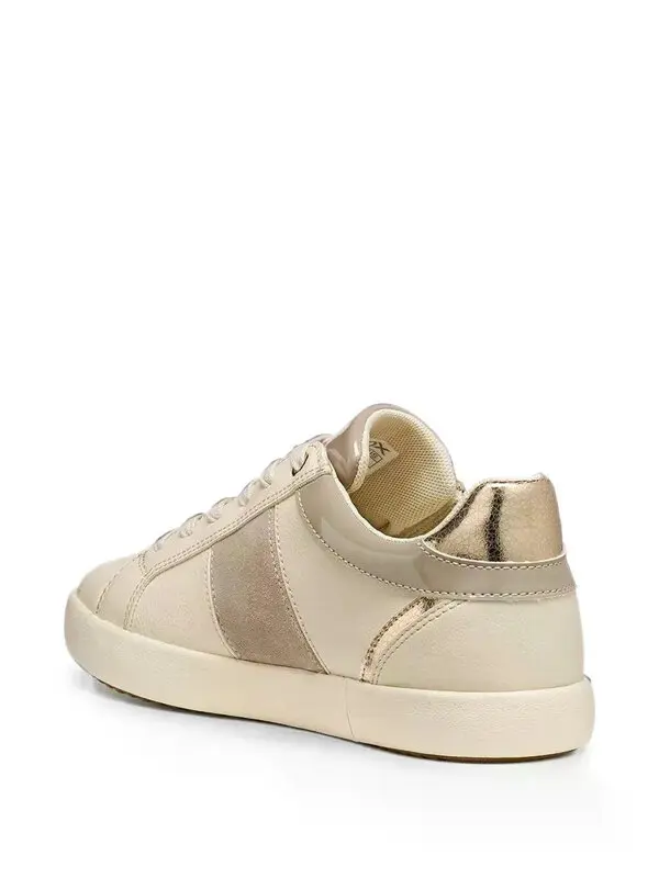 Geox Panelled Zip Detail Sneakers - Neutrals