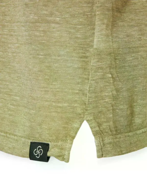 GRAN SASSO Crew-neck Short-sleeve T-shirt - Green