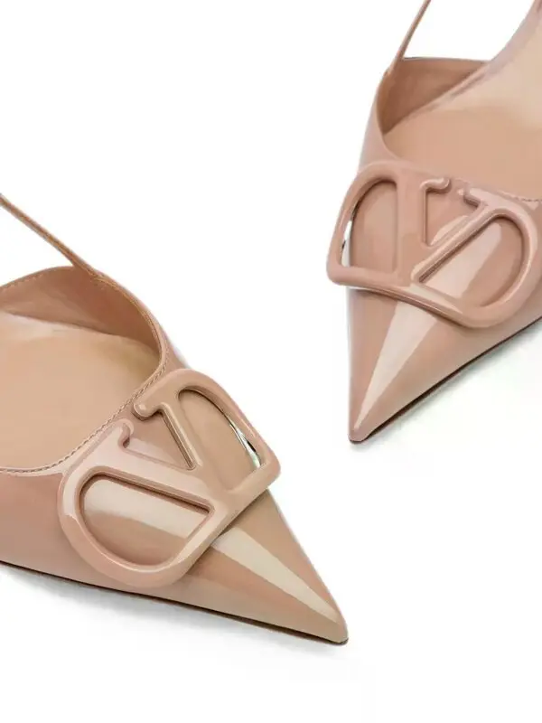 Valentino Garavani Vlogo Signature Slingback Pumps