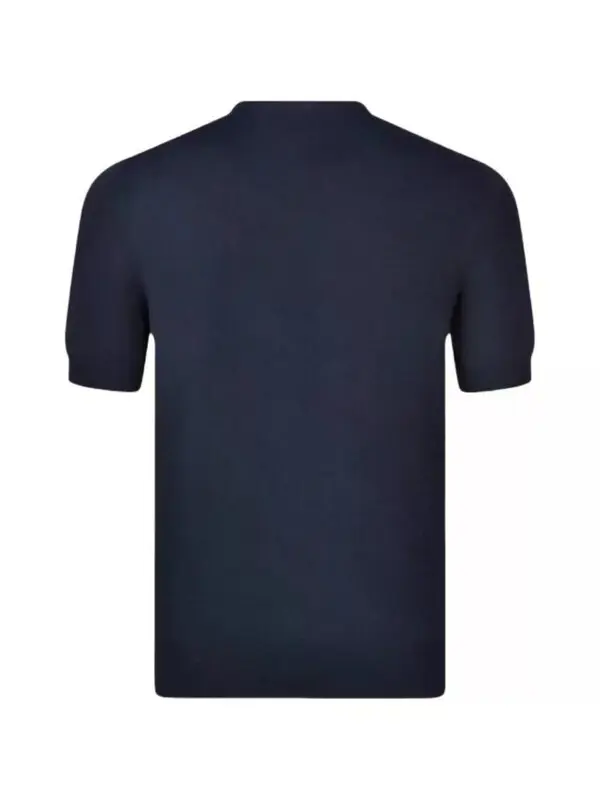 GRAN SASSO Short Sleeve Crew Neck Sweater