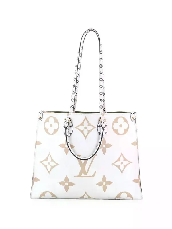 LOUIS VUITTON Onthego Limited Edition Colored Monogram Giant Gm Tote Bag - Green