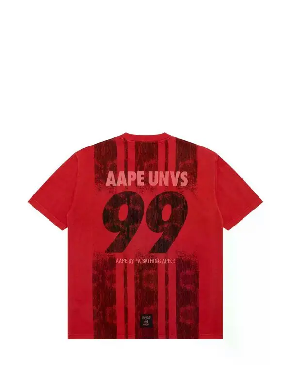 AAPE BY *A BATHING APE X Coca-cola Graphic-print T-shirt