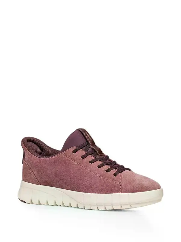 Geox Suede Lace-up Sneakers