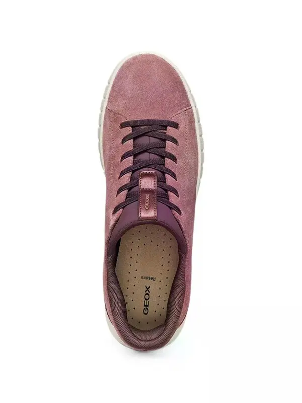 Geox Suede Lace-up Sneakers