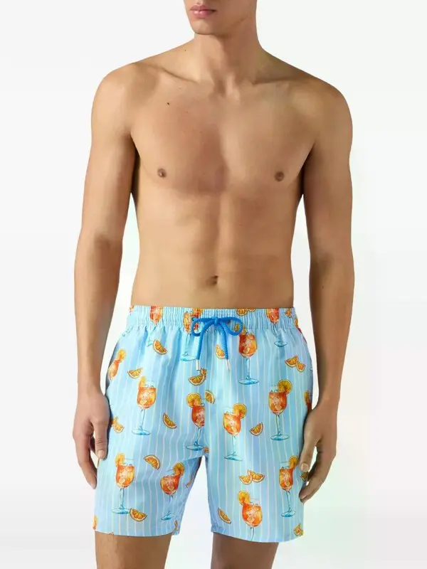 MC2 SAINT BARTH Gustavia Aperol Swim Shorts