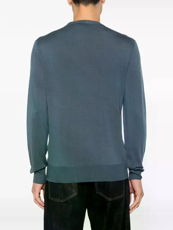Canali Wool Crew-neck Sweater