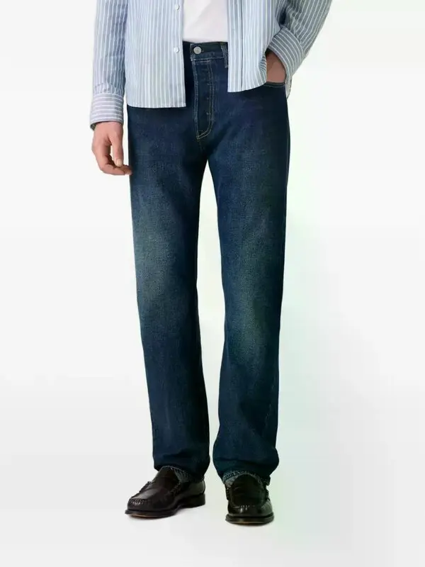 LEVI'S 501 Straight Leg Jeans - Blue