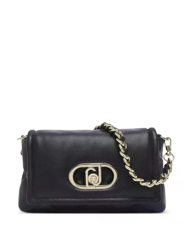 Liu Jo Lapuffy Quilted Medium Shoulder Bag - Black