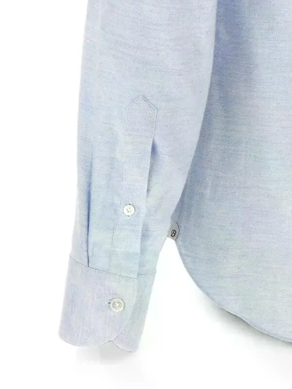 BORRIELLO NAPOLI Melange-effect Shirt