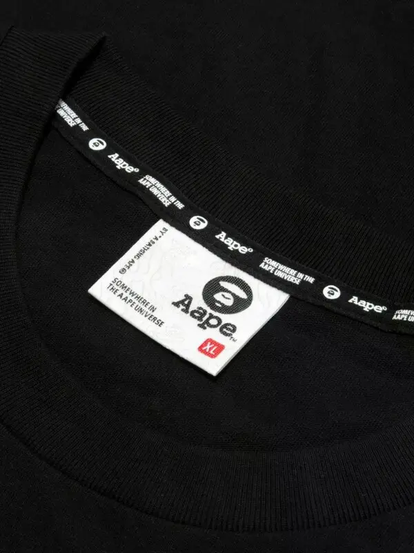 AAPE BY *A BATHING APE Aapeunvs Logo-print T-shirt