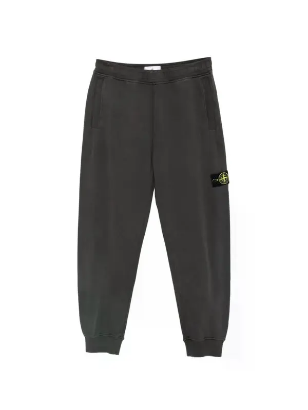Stone Island Logo-patch Track Pants - Grey