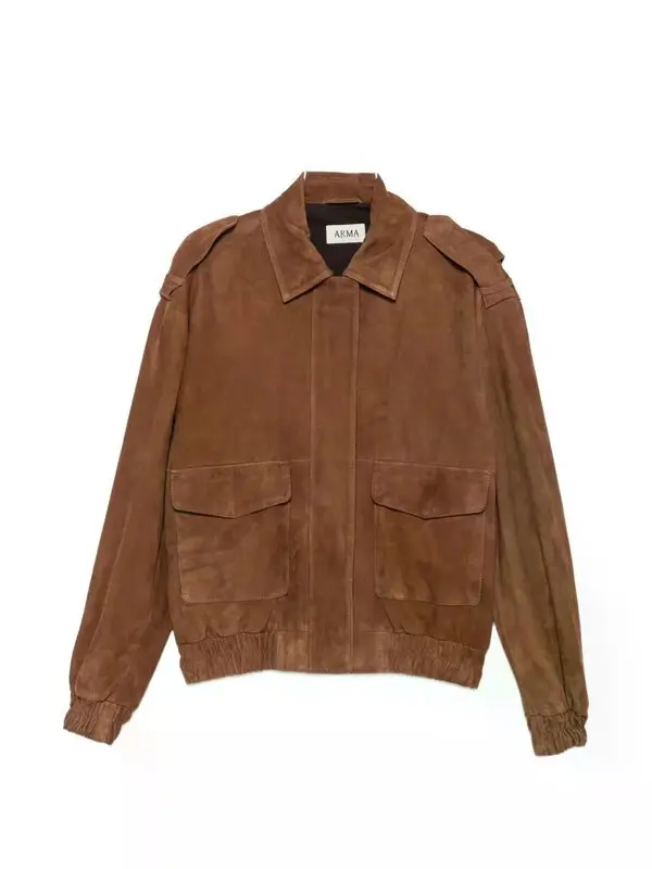 ARMA Halti Zip-up Jacket - Brown